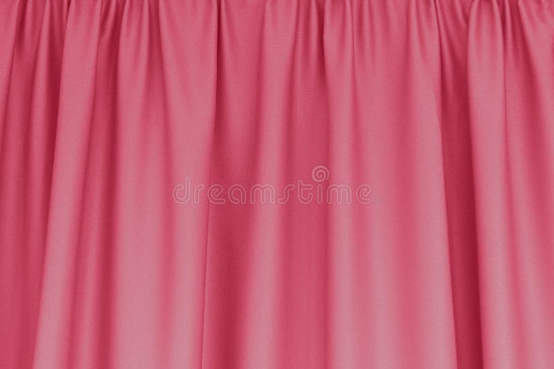 Close Up of Fabric Curtains Texture Toned in Pink Color Stock Photo ...