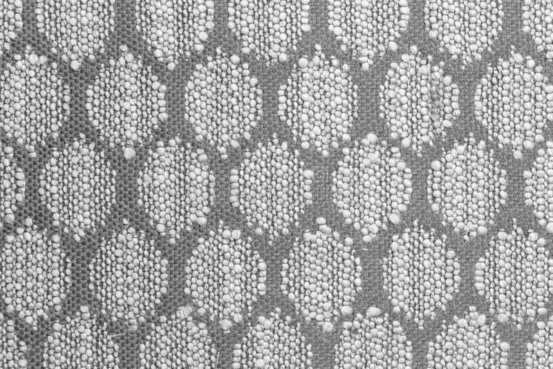 Close Up of a Grey Fabric Design Pattern Stock Image - Image of design ...