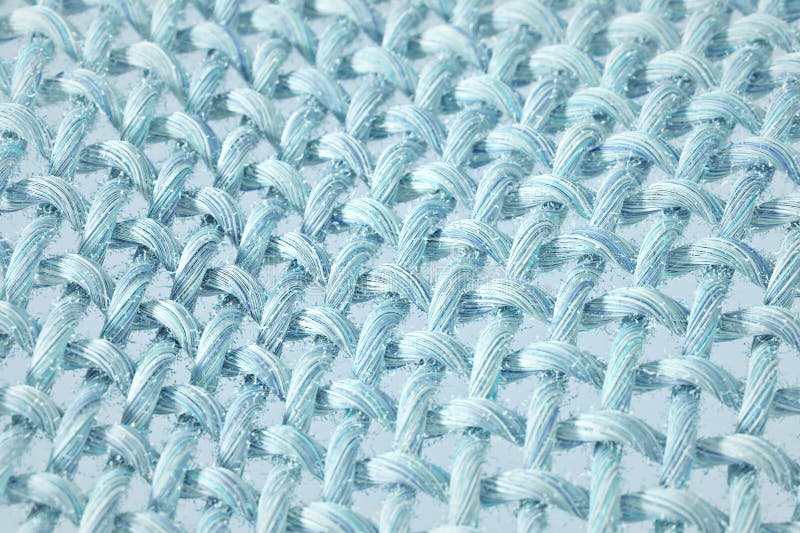 Close-up of Fabric Interlaced Fiber. Stock Photo - Image of macro ...