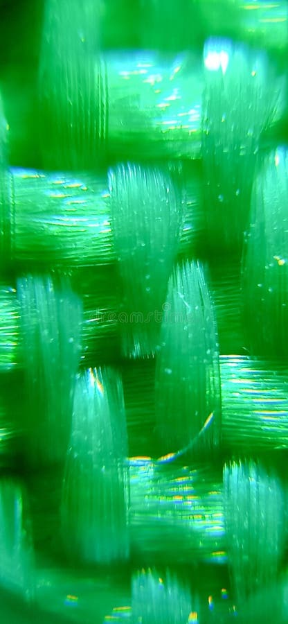 Macro Texture of Woven Fabric with Detailed Green Fibers Stock Image ...