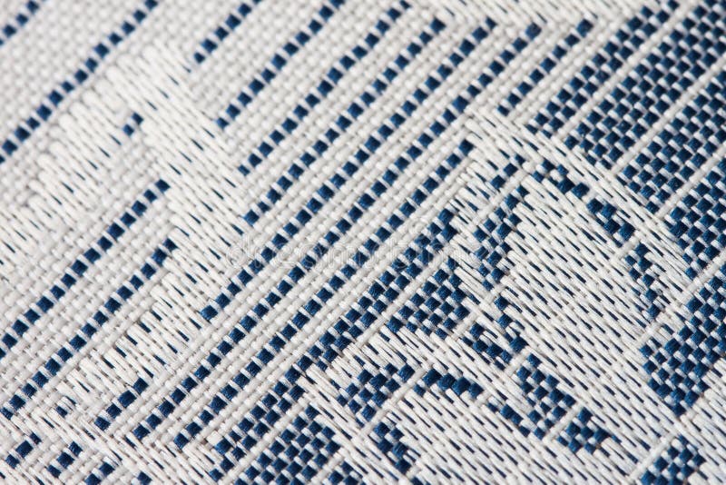 Close-up Fabric Texture Background, with Part of the Pattern with Copy ...