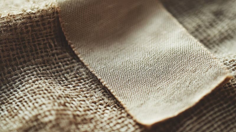 Close-up of Fabric Texture Under Matte Label . Stock Image - Image of ...