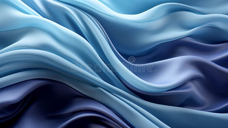Close Up Fabric Waves Textile Background Stock Photo - Image of ...