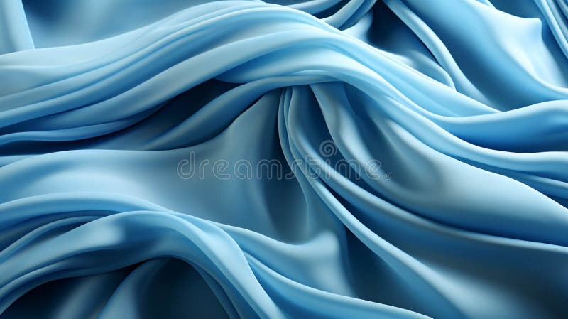 Close Up Fabric Waves Textile Background Stock Image - Image of crease ...