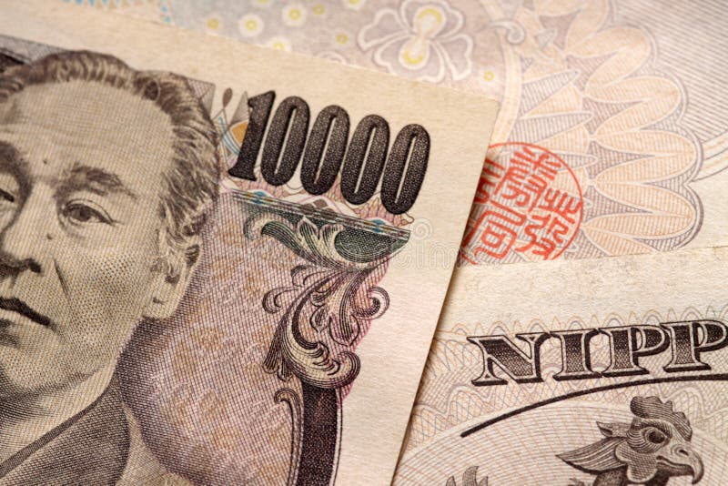 Close-up of Face on 10000 Japanese Yen Note Stock Image - Image of ...