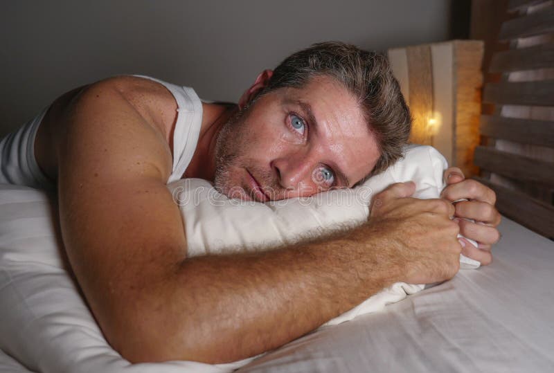 Close Up Face Portrait of Sleepless and Awake Attractive Man with Eyes ... Close Up Face Portrait of Sleepless and Awake Attractive Man with Eyes ...