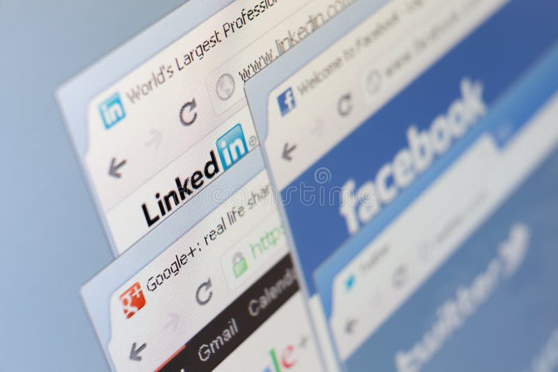 Close Up of Facebook Page with Friend Request Editorial Image - Image ...