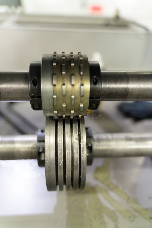 Close Up of Factory Machine Moving Part Stock Photo - Image of ...