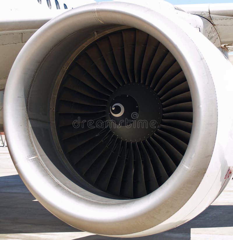 Jet engine blades stock photo. Image of golden, engineering - 21810772