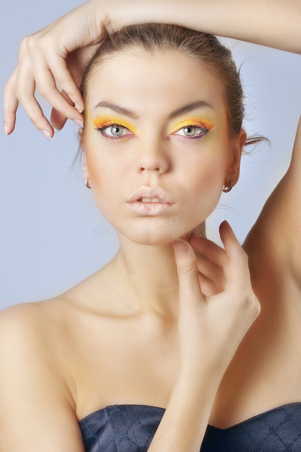 Close-up of a Fashion Model Stock Photo - Image of fingernail, female ...