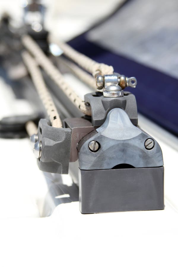 Close-up of a fasten rope stock photo. Image of control - 26909618