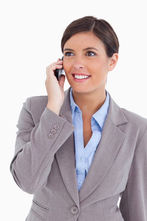 Business woman call stock photo. Image of customer, cell - 681052