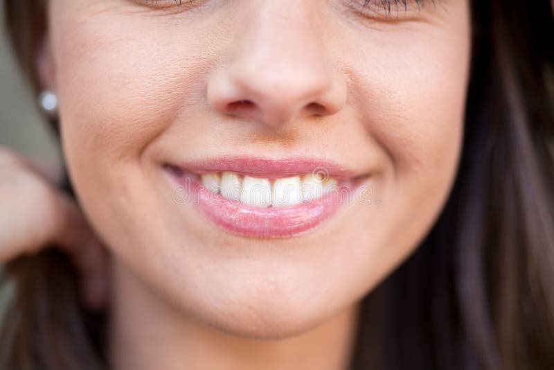 Close Up Female Face stock photo. Image of pretty, beautiful - 23034488