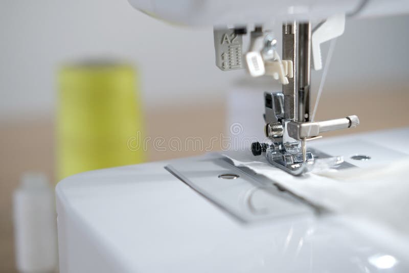 Sad Woman Sewing Machine Stock Photos - Free & Royalty-Free Stock ...