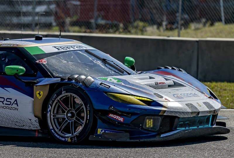 12 Hours of Sebring Race Car. Editorial Stock Photo - Image of speed ...