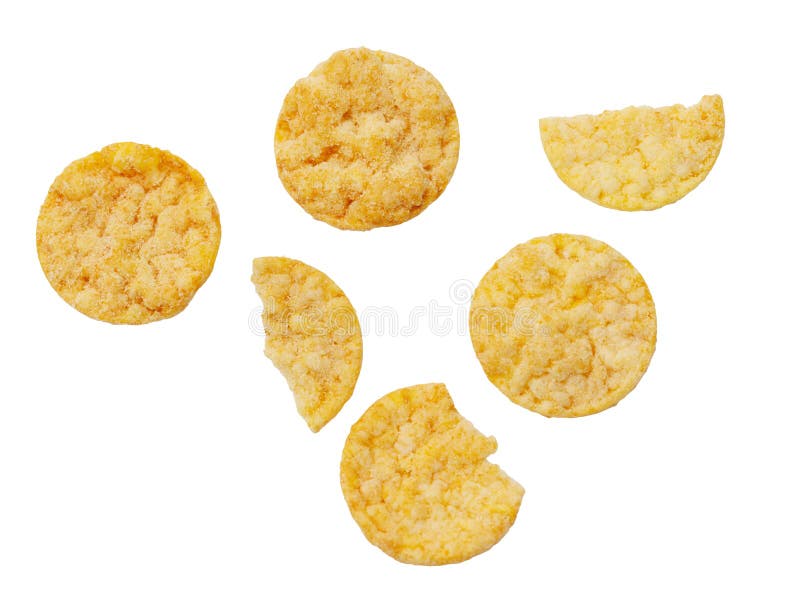 A Close Up of a Few Pieces of Cereal Stock Photo - Image of sweet, food ...