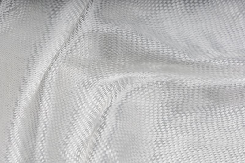 Close Up of Fiberglass Cloth Composed into a Wrinkled Pattern Stock ...