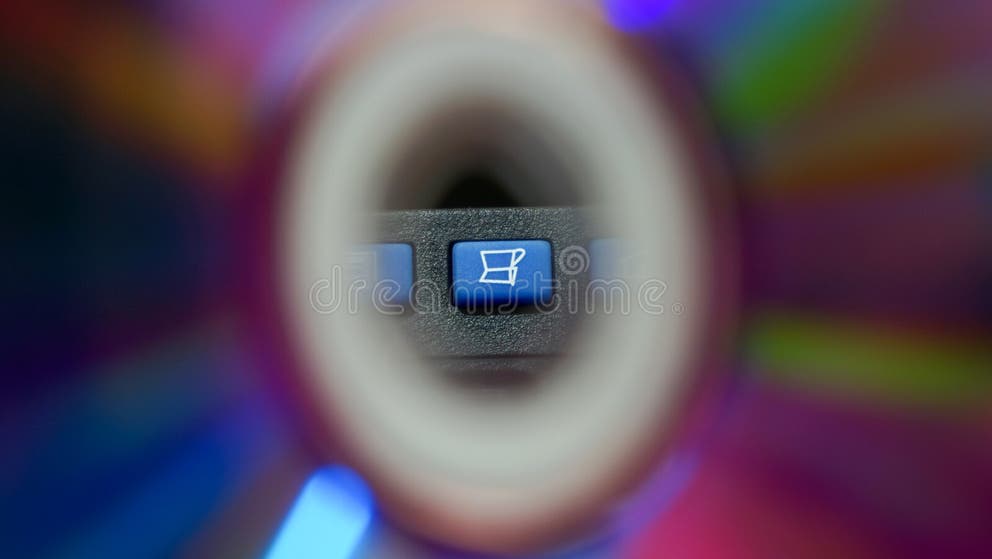 Close Up the File Explorer Button on the Computer Keyboard Stock Photo ...