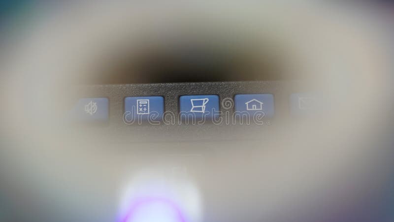 Close Up the File Explorer Button on the Computer Keyboard Stock Photo ...