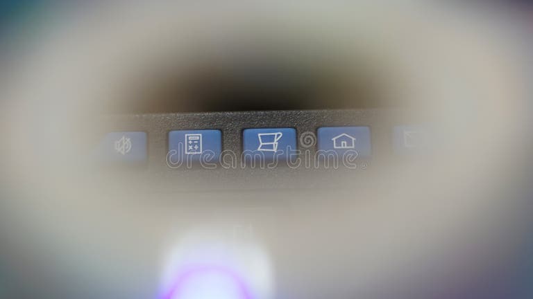 Close Up the File Explorer Button on the Computer Keyboard Stock Photo ...