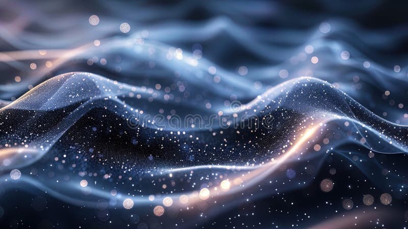 Close-up of Fine Dust Particles Suspended in Mid-air, Forming Intricate ...