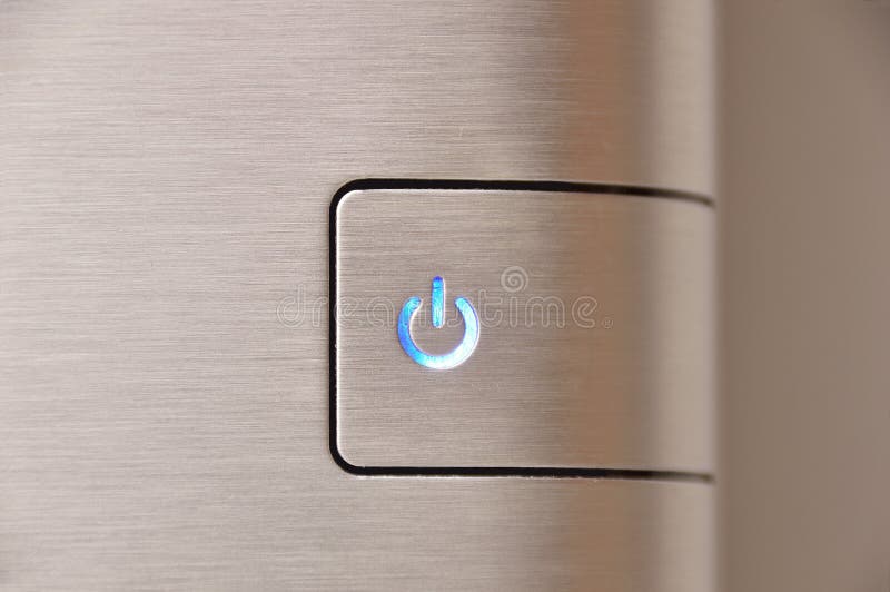 Finger Pressing Power Button Laptop Stock Photos - Free & Royalty-Free ...