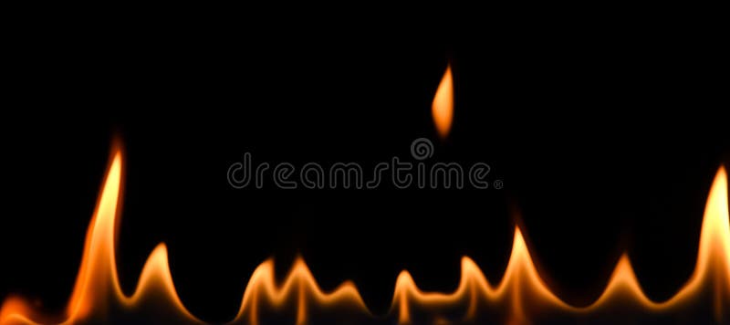 478 Fire Flames Black Background Side Stock Photos - Free & Royalty ...