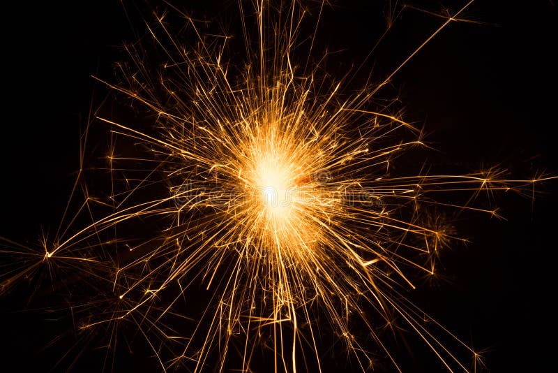 Close Up Fire Sparkle stock image. Image of bright, brightly - 138700085