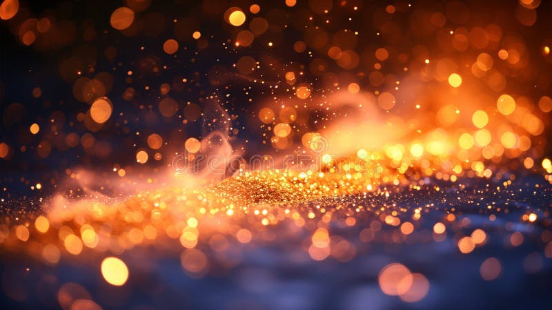 Close-up of Fire, Sparks Flying Upwards Stock Illustration ...