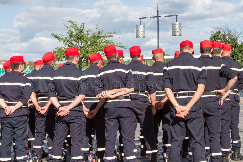 Close-up of Firefighter Parade during the Ceremonial Editorial ...
