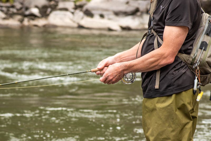 Fisherman s hands stock photo. Image of fishing, bait - 48933448
