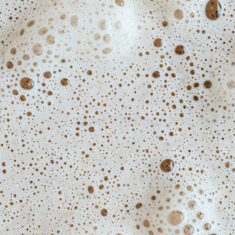 A Close Up of a Foamy White Liquid with Bubbles Stock Image - Image of ...