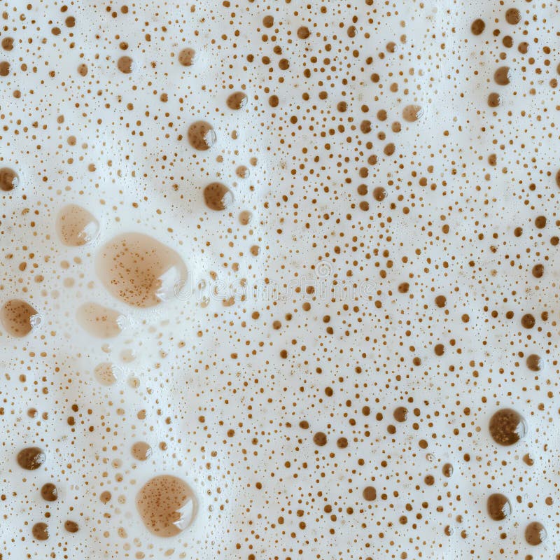 A Close Up of a Foamy White Liquid with Bubbles Stock Photo - Image of ...