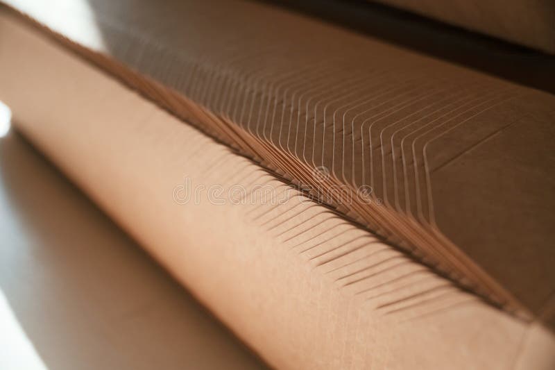 Close Up Focused View of Wooden Sheets that is Lying Down in a Row ...