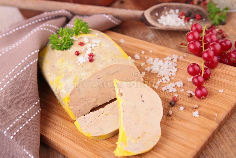 Foie gras stock image. Image of christmas, canape, slice - 99820303