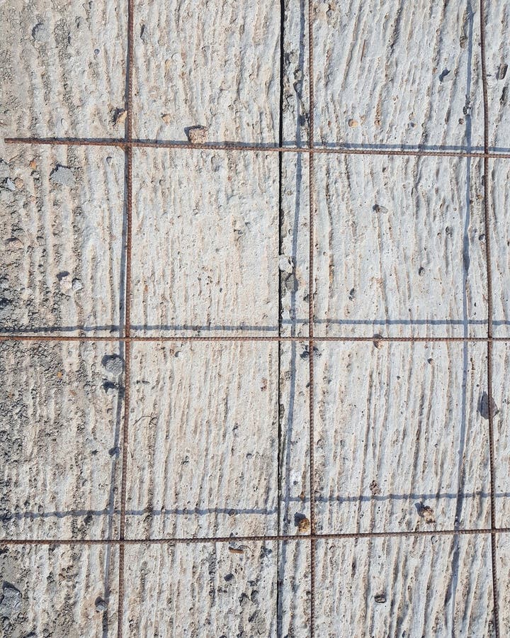 Close Up of Footpath Construction Site Stock Image - Image of texture ...