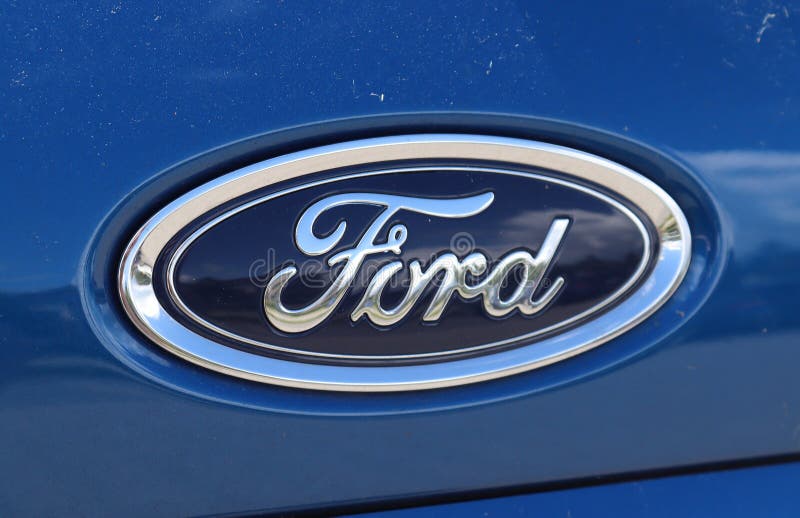 Close Up Ford Model T 1926 Emblem on Display during Supercar Sunday Car ...