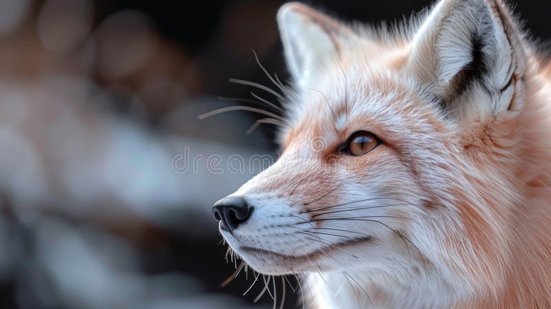A Close Up of a Fox with Its Head Turned To the Side, AI Stock Photo ...