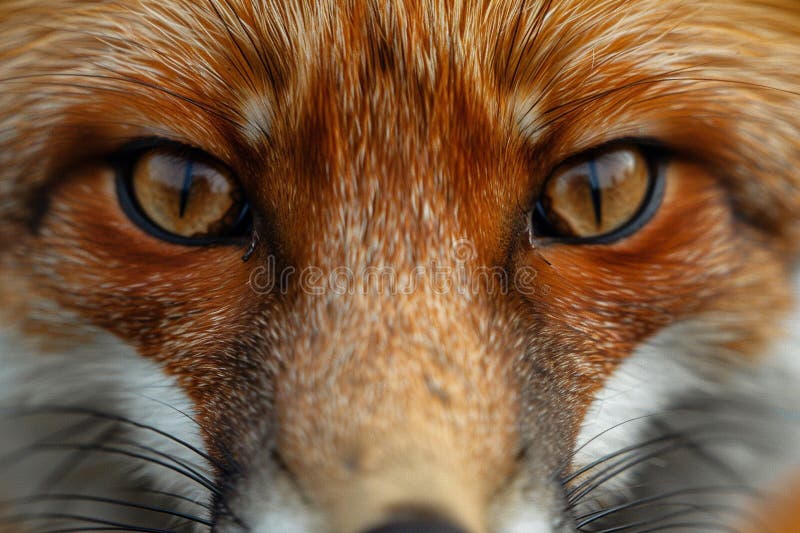 Close-up of a Fox S Eyes Showcasing Their Cunning and Alert Expression ...