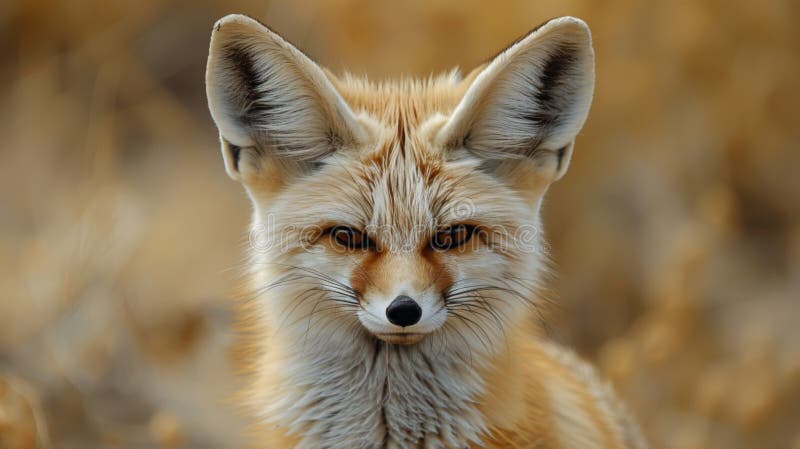 Close Up of Fox Staring at Camera Stock Photo - Image of attentive ...