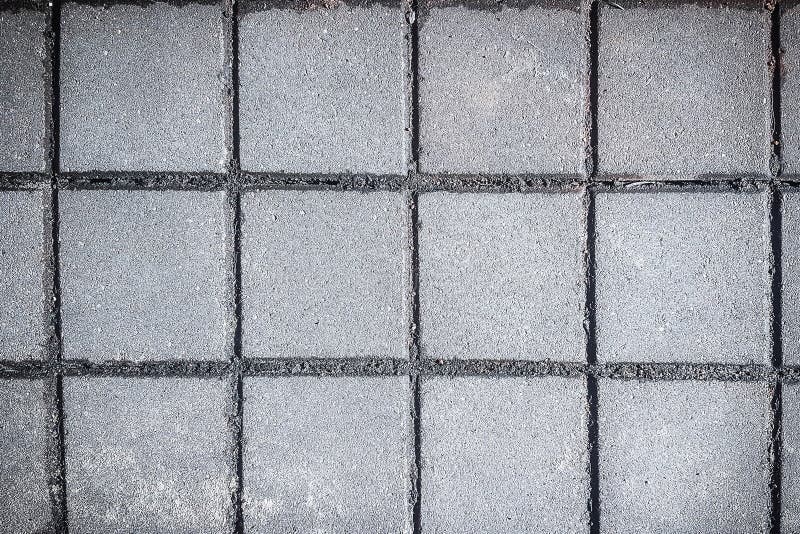 Close-up . Fragment of Pavement Pavement with Decorative Tiles Stock ...