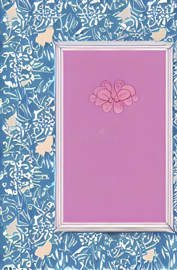 Framework for Invitation or Congratulation Stock Illustration ...