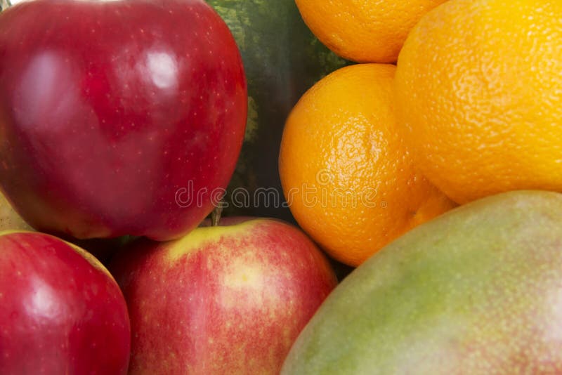 Close up on fresh fruits. stock photo. Image of diet - 36852044