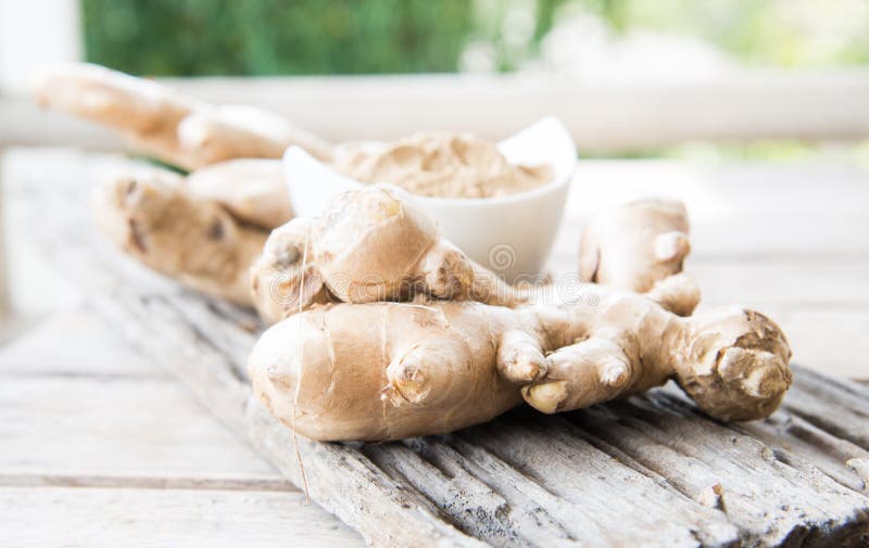Fresh Ginger On Wood Texture. Stock Image - Image of ingredient, diet ...