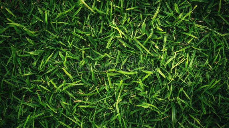 Close-up of Fresh Green Grass with Sharp Blades in a Natural Texture ...
