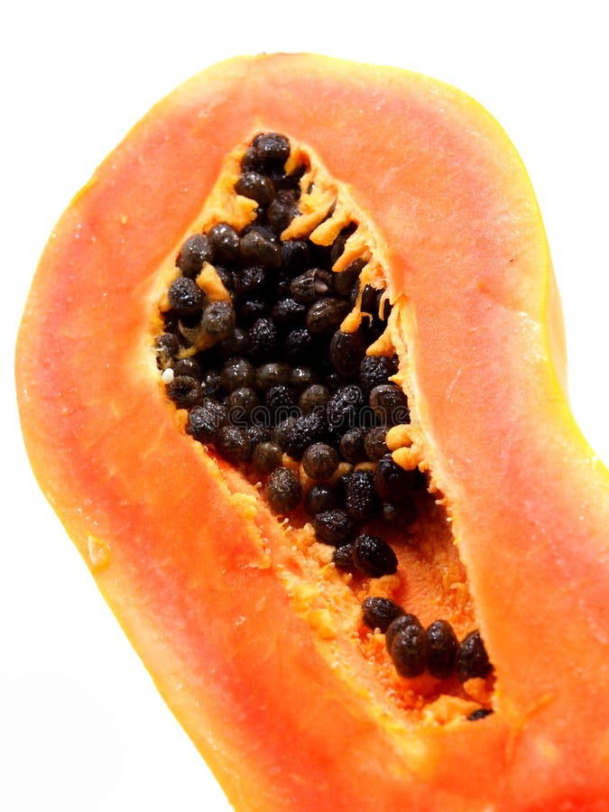 Close-up fresh papaya stock image. Image of ripe, fruit - 32258849
