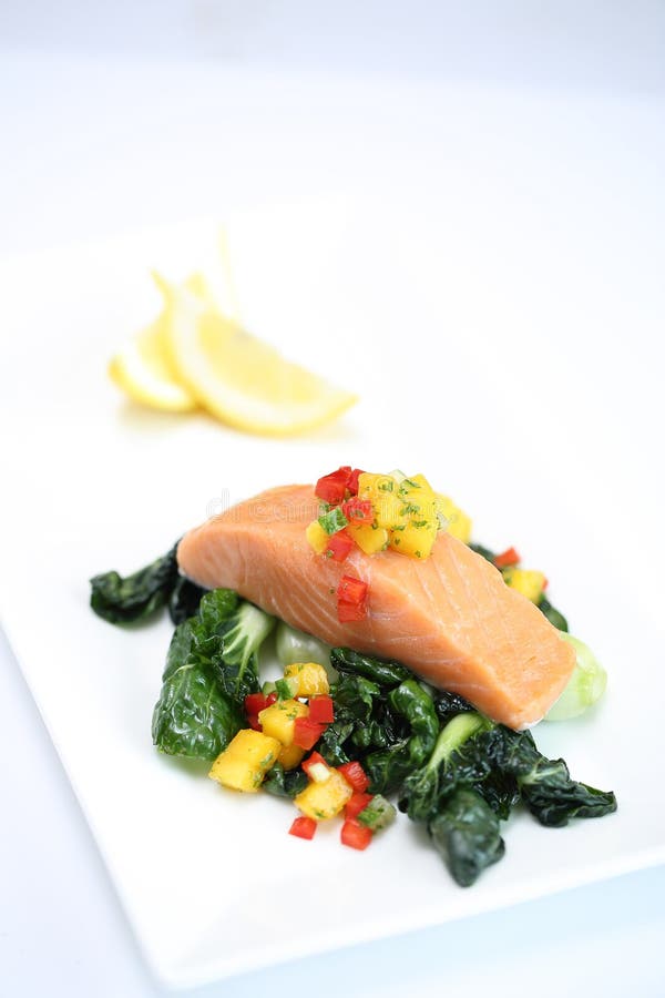 Close up Fresh Samol stock photo. Image of vegetable - 35555246