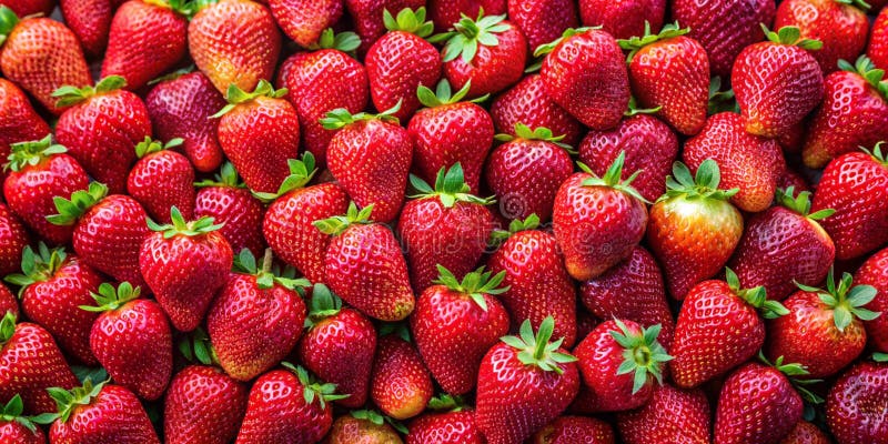 Strawberry Close-up Gradient Background Stock Illustration ...