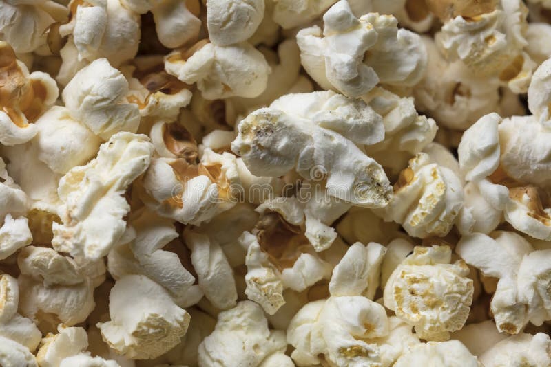 Close Up of Freshly Made Popcorn Stock Photo - Image of summer, kernels ...