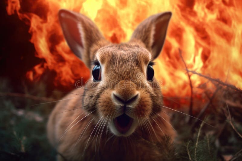 Frightened Rabbits Stock Illustrations – 13 Frightened Rabbits Stock ...